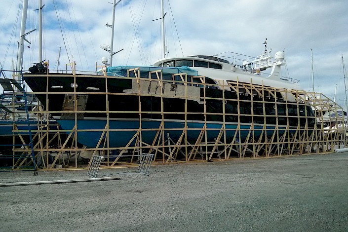 Hull Repairs | TMS Technical Marine Service & Consulting